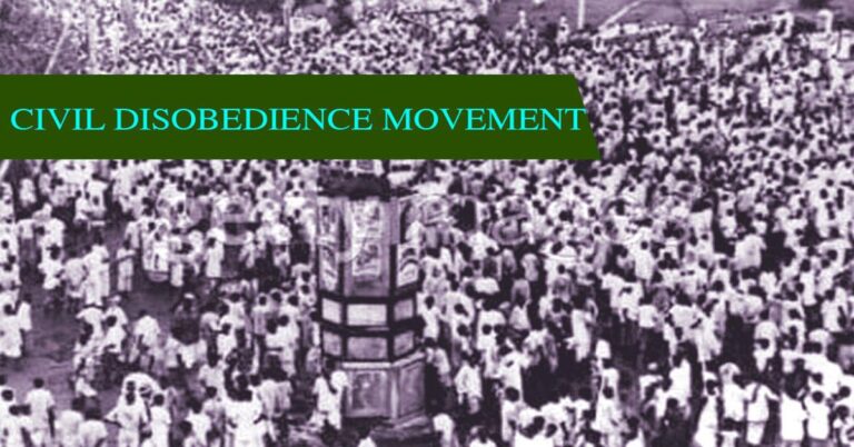 When And How Did The Civil Disobedience Movement Begin?