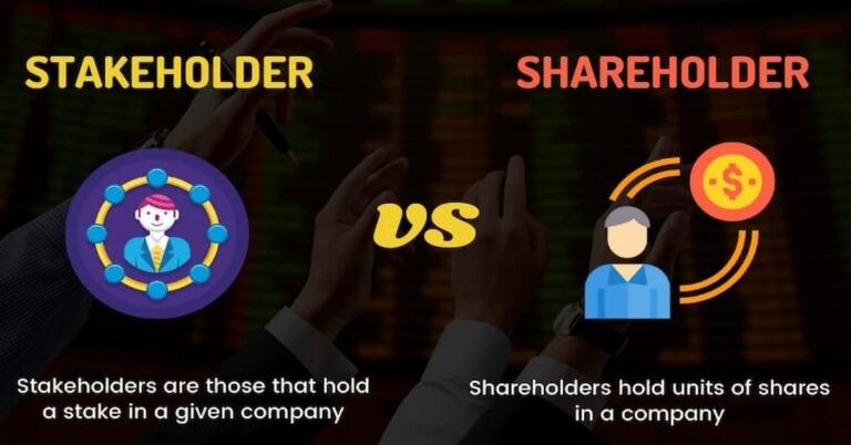 Shareholders And Stakeholders-10 Important Major Difference?